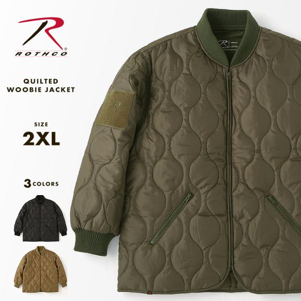 【商品名】[ビッグサイズ] ROTHCO ロスコ キルティング ジャケット アウター メンズ 秋冬 大きいサイズ ノーカラー ミドル丈 軽め 軽量 防寒 フルジップ ミリタリー【ブランド名】 ROTHCO ロスコ【シリーズ名】 CONCEA...