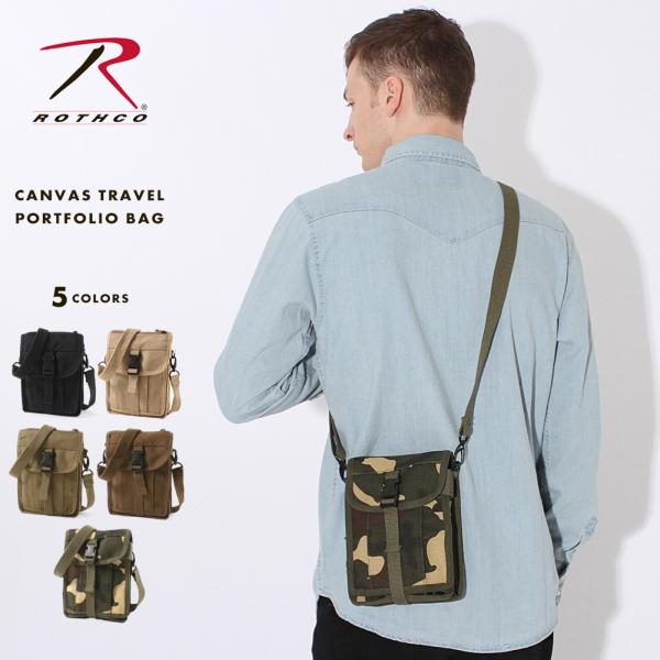 Rothco, Canvas Travel Portfolio Bag●ヘビーウェイトのキャンバス生地と耐久性のあるナイロンライニングを使用した、丈夫でしっかりとしたバッグです。●小さめのサイズ感ながらも収納ポケットが充実しており、休日やご...