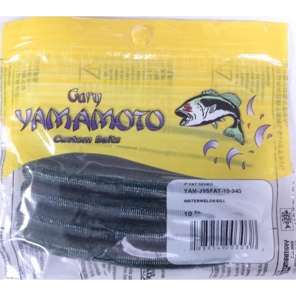 メーカー：ゲーリーヤマモト商品名：４インチ ファットヤマセンコー1パック / 10本入り約9.6ｇ言わずと知れた４”ヤマセンコーの性能をそのままに、ボリュームUPしたワーム。より遠くで、より深くで、その性能を発揮します。ノーシンカーではノー...