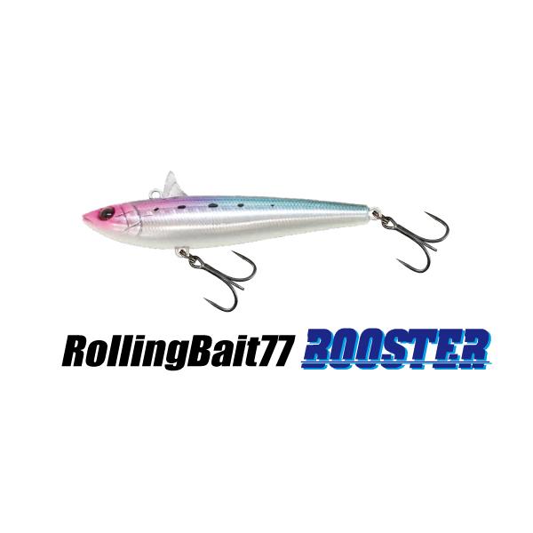 メーカー：エクリプス×タックルハウス商品名：ローリングベイト 77 ブースターLength 77mmWeight 17gRing #2Hook SP-MH#7より遠くの、よりディープに潜むランカーに照準をあてたヘビーウェイトモデル。2ｇ増量...