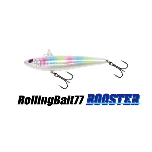 メーカー：エクリプス×タックルハウス商品名：ローリングベイト 77 ブースターLength 77mmWeight 17gRing #2Hook SP-MH#7より遠くの、よりディープに潜むランカーに照準をあてたヘビーウェイトモデル。2ｇ増量...