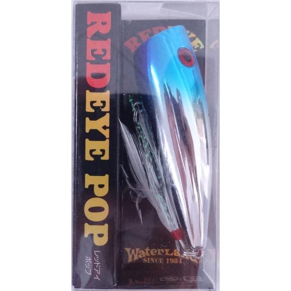 メーカー：ウォーターランド商品名：レッドアイポップサイズ：65mm　重さ：8.5g大物が好む捕食音系のポップ音を発する レッドアイポップが15年ぶりに復刻あの幻のエアーカーテンを君の手で実現して下さい。
