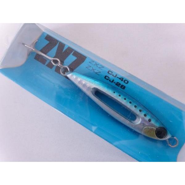 メーカー：ドリームウィル 商品名：ＺＸＺ キャスティングジグ CJ-28長さ約６．５ｃｍ（アイ含まず）フック：イーグルクロー社ソルトウォーター対応メッキフック仕様※ボディーの穴はケミホタルを入れる穴ではございません。