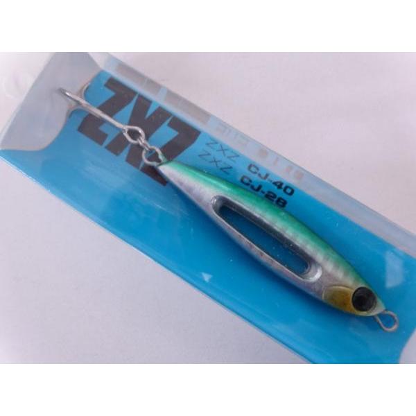 メーカー：ドリームウィル 商品名：ＺＸＺ キャスティングジグ CJ-28長さ約６．５ｃｍ（アイ含まず）フック：イーグルクロー社ソルトウォーター対応メッキフック仕様※ボディーの穴はケミホタルを入れる穴ではございません。