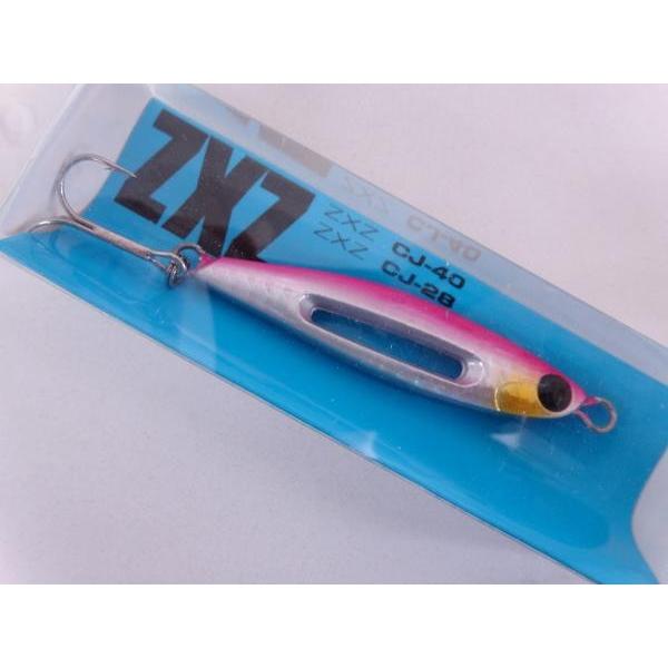 メーカー：ドリームウィル 商品名：ＺＸＺ キャスティングジグ CJ-28長さ約６．５ｃｍ（アイ含まず）フック：イーグルクロー社ソルトウォーター対応メッキフック仕様※ボディーの穴はケミホタルを入れる穴ではございません。
