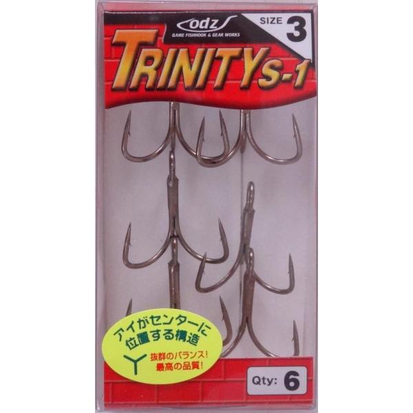 メーカー：土肥富商品名：トリニティ Ｓ−１入数 ： ６ODZトリニティS-1はセンターバランスを考えて製造しているため装着するルアーのバランスを乱しません。自然に溶け込むライトブラウンフィッシュカラートリニティーS-1はポイントが内に入って...