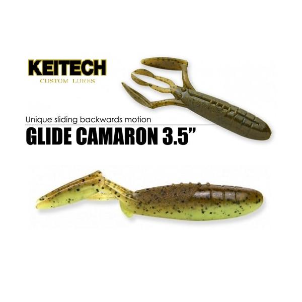 メーカー：ケイテック商品名：グライドカマロン3.5"重量：約9.5g入り数：6尾（ブリスターパック）これが、ケイテックのバックスライド“専用”ワームバックスライド仕様の高比重ワームが釣れる理由のひとつに、文字どおり後方へのスライドフォールが...