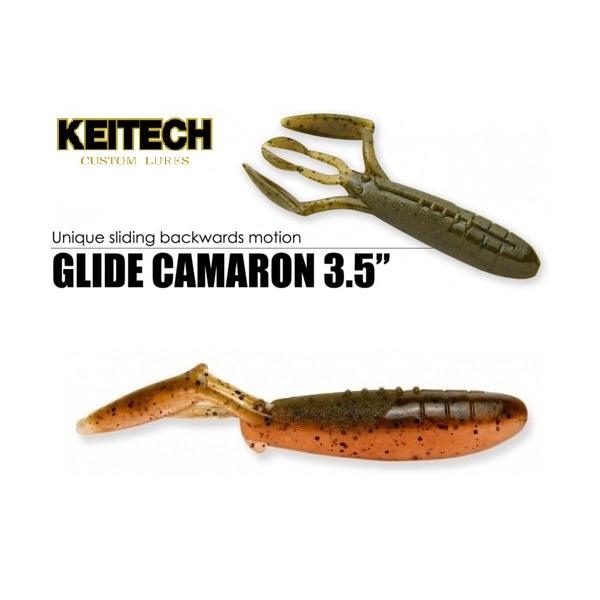 メーカー：ケイテック商品名：グライドカマロン3.5"重量：約9.5g入り数：6尾（ブリスターパック）これが、ケイテックのバックスライド“専用”ワームバックスライド仕様の高比重ワームが釣れる理由のひとつに、文字どおり後方へのスライドフォールが...