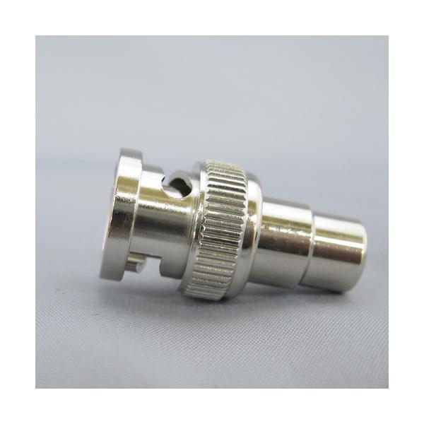 ピンプラグからBNCプラグへの変換プラグです。