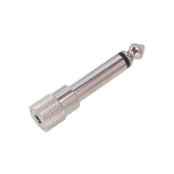 3.5mmモノラルミニプラグを6.3mmモノラル標準プラグに変換します 片側：3.5mmモノラルミニジャック×1 片側：6.3mmモノラル標準プラグ×1 簡易パッケージ