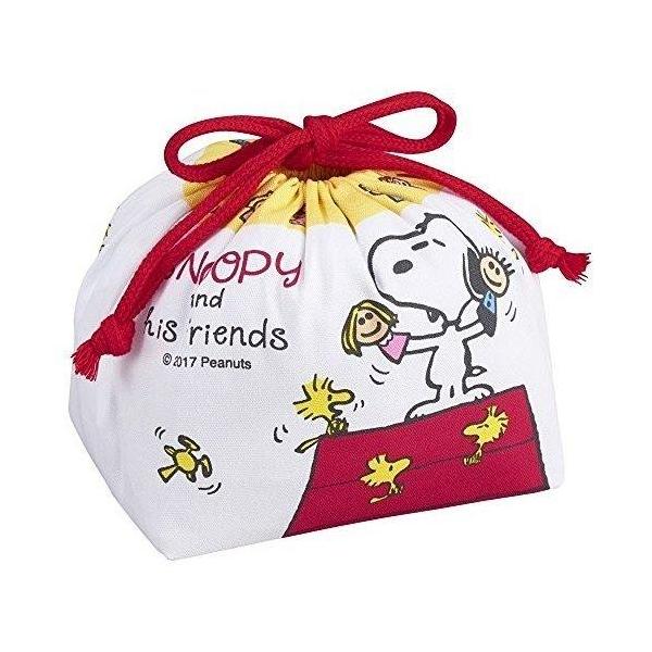 オーエスケー　スヌーピー　 巾着弁当袋　KB-1　 ■サイズ/約270×約160mm■生産地:日本■素材:綿100%・メール便(お問合せ番号のない発送方法)にて発送いたします。・単品発送にてポスト投函にて配達完了となります。・発送日よりお届...