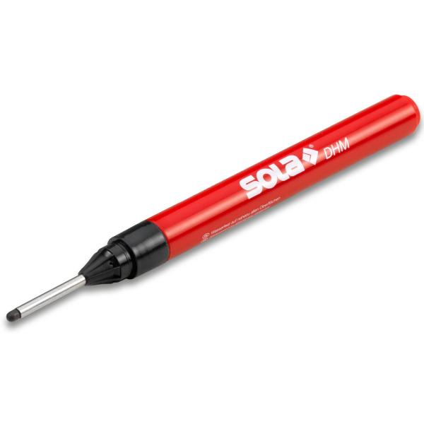 耐水性と速乾性のインクにより、ガラス、金属、石、プラスチックなどの滑らかで乾燥した素材ににじむことなく確実に書くことができます。細いステンレススチールのペン先により、ドリル穴や届きにくい場所に簡単にマーキングできます。細い線幅での正確なマー...