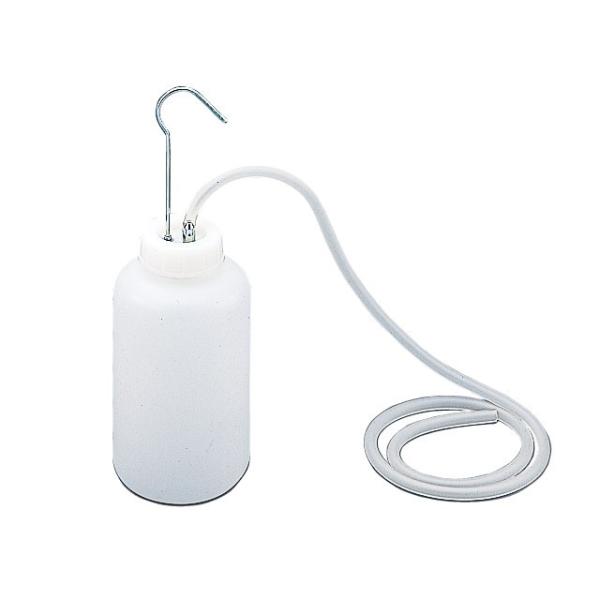 材質：PE全長(L；mm)：282タンク全長(l；mm)：182タンク幅(D；mm)：100ホース仕様：軟質エンビφ5ｘφ8mmｘ1.1m容量(L)：1重さ(g)：170ブリーダーレンチセット(ATBX04)の補給部品、フルードキャッチタン...