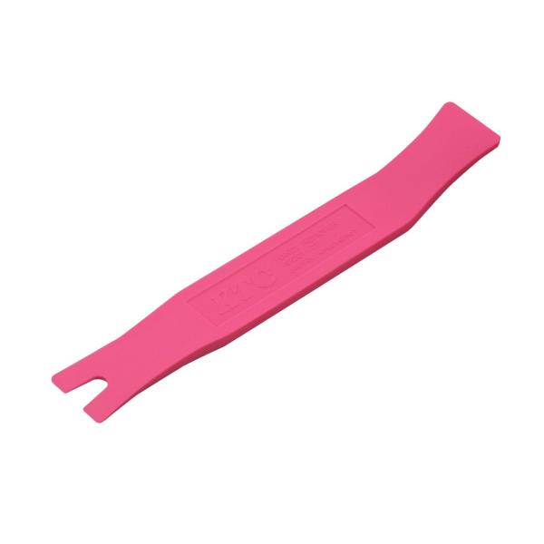 KTCハンディリムーバーの新商品！グラスファイバー入りで強度が格段に上がりました！人の力では曲げるのも一苦労なほどですよインストルメンタルパネルのクラスタ取外し時等、インパネ側に干渉しないよう底部に丸みを持たせたタイプです。カーオーディオの...