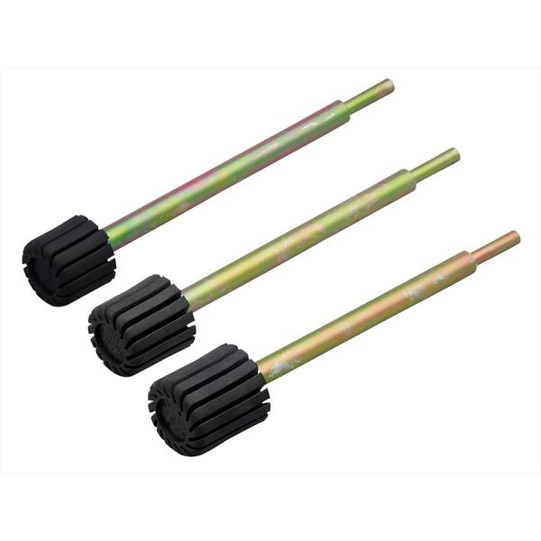 ホイール径(D2；mm)：34全長(L；mm)：177重さ(g)：110ブラケットサンダセット(APS356)に入組みのブラケットサンダ用ゴムホイールです。