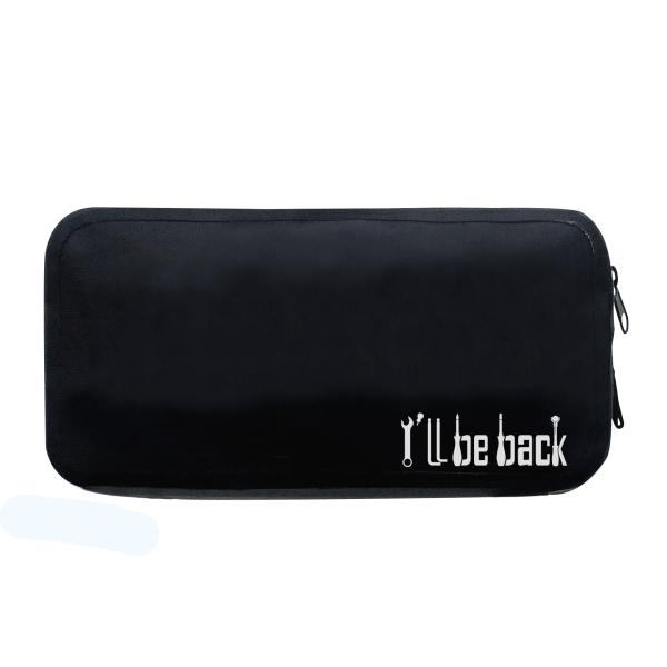 バイク車載用キット「I'll be back」のツールバッグ単体です。防水仕様サイズ：W25 x D6.5 x H12(cm)