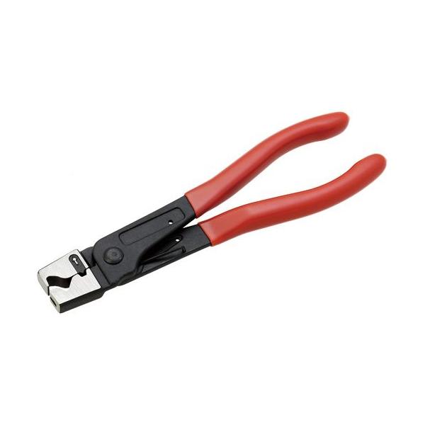 最近主流のCLIC-Rという引っ掛けタイプのホースバンドの着脱に使用出来ます。