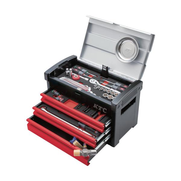 【特長】・機械・装置の整備に最適です。・機能性と収納力に優れた次世代型チェストは、スムーズな開閉ができるベアリングレールを採用しています。・トップカバーを閉じると引き出しが飛び出さないロック機構です。【用途】・自動車整備・機械整備に最適。【...