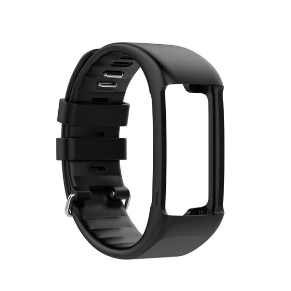 【商品名】　SHEAWA Polar A370 A360用 ベルト バンド 交換バンド リストストラップ シリコンバンド アクセサリー (ブラック) 【商品説明】　・パッケージ内容：1*バンド(ウォッチ本体は同梱されておりません)・対応機種...