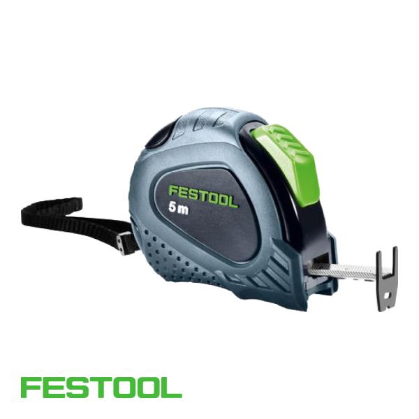 【メーカー名】FESTOOL【品番】205182【日本品番】005.22.403【仕様】テープ幅：約20mmテープ長さ：5m本体サイズ：約70×85×38mm重さ：約200g本体材質：樹脂製メジャー部分材質：スチール(ナイロンコート)●目盛...