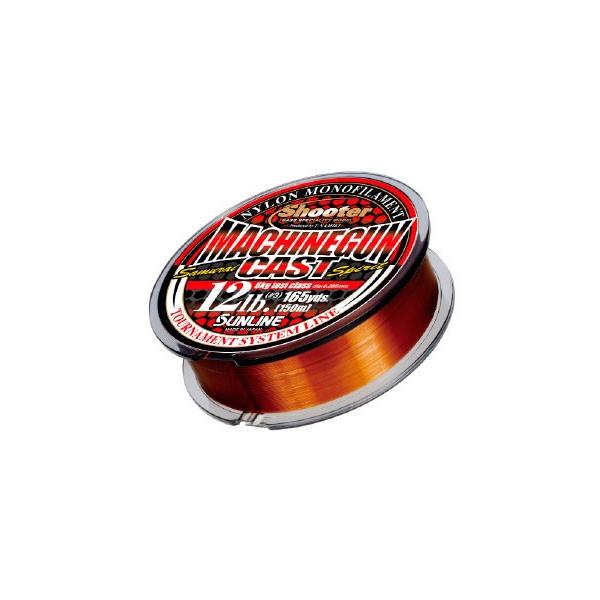メーカー ： サンライン SUNLINE商品名 ： Shooter マシンガンキャスト MACHINEGUN CAST長さ ： 150m種類 ： ナイロン浮力： -カラー ：ニューアットブラウン主な用途：バス、アジ・メバル、雷魚、ナマズLB...
