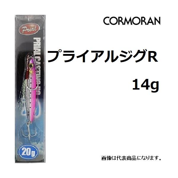 メーカー :コーモラン / CORMORAN商品名  : プライアルジグR / PRIAL OCASTING JIG R種類 ： メタルジグ ソルトルアー フック付主な用途 ： ソルトウォーター、ライトゲームウエイト(重さ) ：14g送料サ...