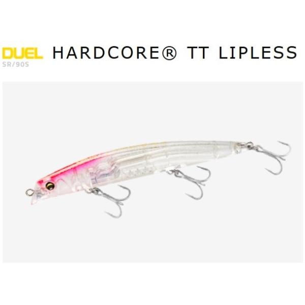 メーカー ： デュエル DUEL商品名 ： ハードコア TT リップレス 90F SR HARDCORE TT LIPLESS 90F SR主な用途 ： ソルトウォーター シーバス用種類 ： ハードルアー リップレスミノータイプ  ： フロ...