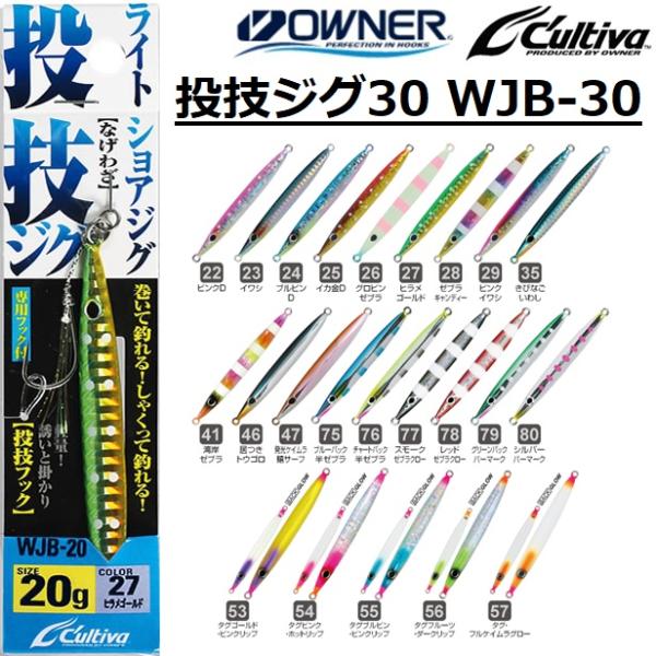 メーカー ： オーナー OWNER カルティバ CULTIVA商品名 ：投技ジグ フック付き種類 ： メタルジグ(フロントフックフラッシャー付)主な用途 ： ソルトウォーター、青物、タチウオ、 フラットフィッシュ品 番：31977（3197...