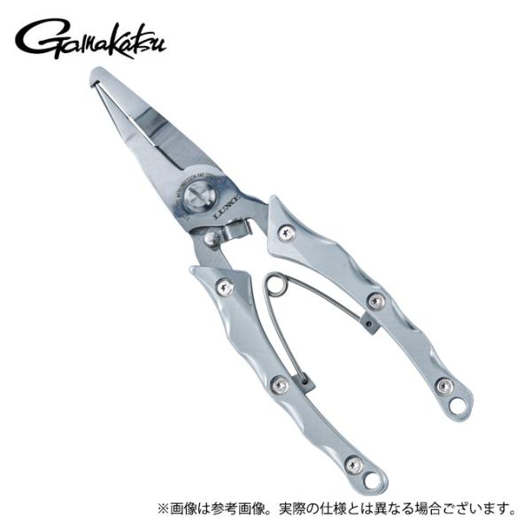 【スプリットリングプライヤーHD LE906】素　材：〈本体〉420ステンレス　　　　〈グリップ〉アルミニウムサイズ：190mm重　量：約180g●剛性感と堅牢性に優れたシンプルな構造のビッグゲーム用プライヤー。●3.5mm厚のステンレスブ...