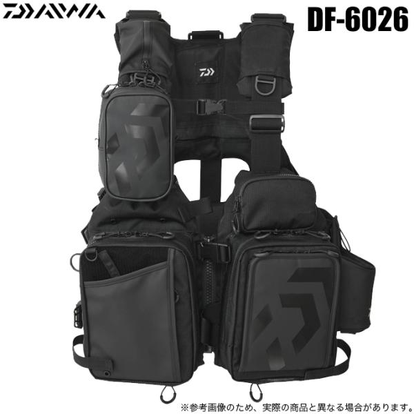 【DAIWA DF-6026 ベンチクールエアーゲームベスト】軽量化を追求した機能充実のフラッグシップモデル●肩への荷重を効果的に腰に分散させる設計に改良し、快適性が向上。●設計を見直し自重を軽量化。長時間の使用でも負担を大幅に軽減。●ショ...