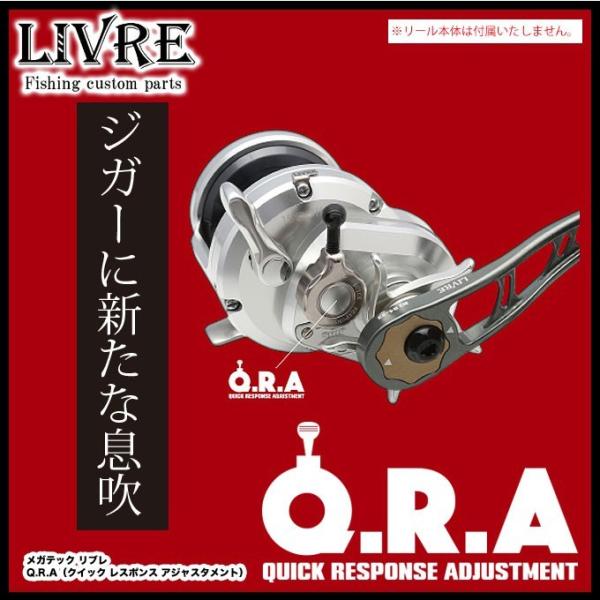 ジギングシーンにおけるメカニカルブレーキは、一度調整すればほぼ一定のまま使っているのではないだろうか。これは、釣りの動作の中で一度その手を止めないと調整できない仕組みであることが大きな要因であろう。そこでLIVREは、メカニカルブレーキに装...