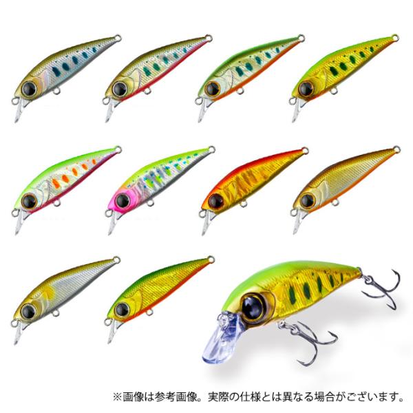 アピール力と食わせる力を両立させた50mmベーシック。【コーモラン Viva Puellano 50S】成形メタルウェイトを内蔵した高比重ボディは、後方重心のウェイト配置を採用することで飛行姿勢の安定と飛距離に優れるキャスト性能の高いミノー...