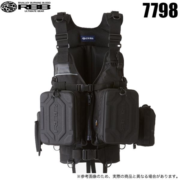 【RBB ウェーディングベスト26LIMITED】品番：77982026年 LIMITED MODEL2025年LIMITEDモデルにアングラーの要望を反映させた2026年限定モデル■素材本体：ポリステル100％（CORDURA)浮力材：P...