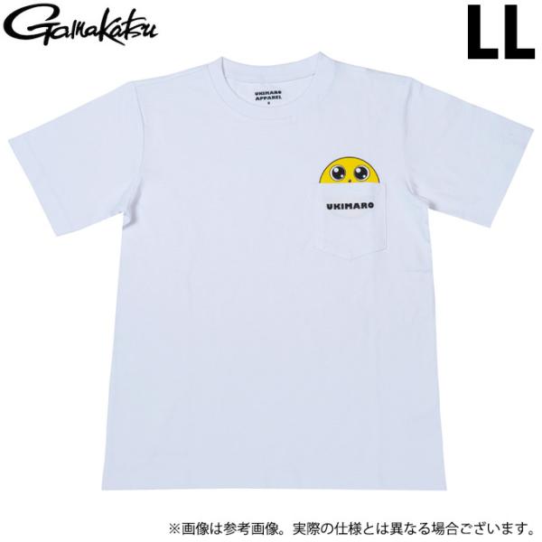 【うきまろ ひょっこりポケティー UK8023】しっかりとした素材感が魅力のヘビーウエイト天竺コットン素材素材：綿100％(天竺)≪サイズ≫着丈／身巾／袖丈・S：63／47／20・M：68／51／21・L：72／53／22・LL：75／55...