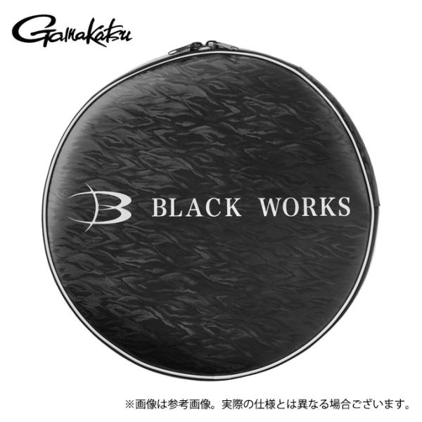 【受けタモカバー ワンピース(BLACK WORKS) GM2597】チヌ師のみが使うことを許されたブランド、ブラックワークスシリーズのワンピース受けタモカバーカラー：ブラック(BLACK WORKS)素　材：E.V.Aサイズ：φ480×H...