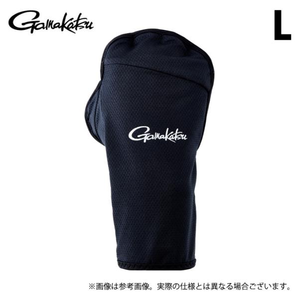 【鮎グローブ(手甲) GM7298】カラー：ブラック、ライトグレー素材： ポリエステル90％　ポリウレタン10%●手甲タイプの鮎用グローブ。●吸水速乾性能に優れ、遮熱ポリエステル糸が赤外線を反射し。グローブの温度上昇を抑え、高い冷房効果とU...