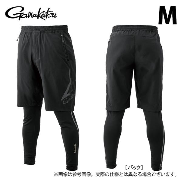 【サマードライショーツ(アルテマクールタイツ付き) GM3763】アルテマクールインナータイツがセットになったサマードライショーツカラー：ブラック×ゴールド、ブラック×ブラック素材：〈本体〉ナイロン88％　ポリウレタン12％　　　〈タイツ〉...