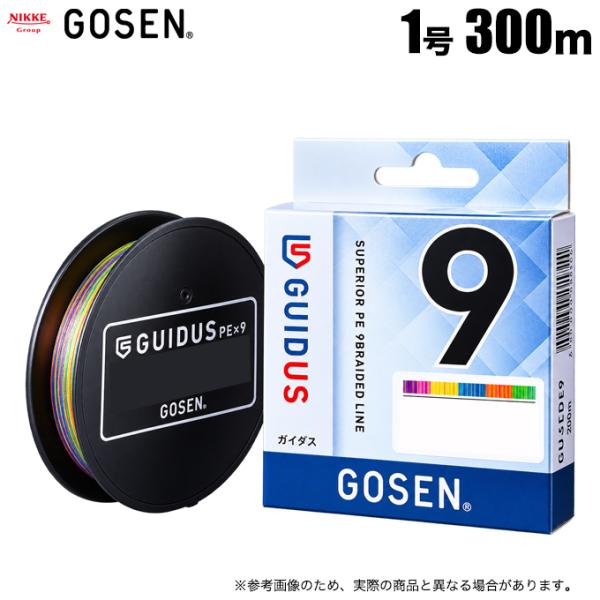 【GOSEN GUIDUS PE×9】「感じた違いが、釣果を変える。」高感度・高強度・滑らかさを高次元で追求した9本編組PEライン「GUIDUS PE×9」。独自の「コア・シェル・シンクロナイズ設計」を採用し、芯材（コア）と鞘材（シェル）の...