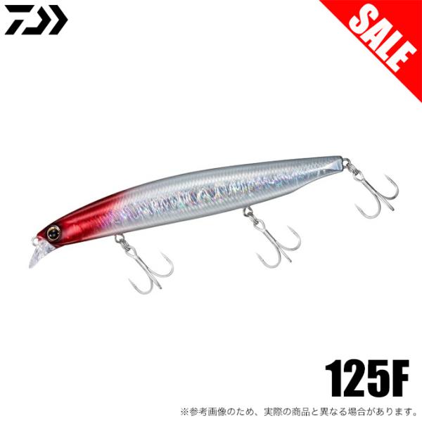 【DAIWA FLAT JUNKIE VERTICE R 125F】飛びの伝説を引き継いだショアラインシャイナーZバーティスに、ヒラメSPバージョンが登場！ヒラメ好みのワイドウォブリングアクションが、食い渋り&amp;座布団ヒラメを魅了する...