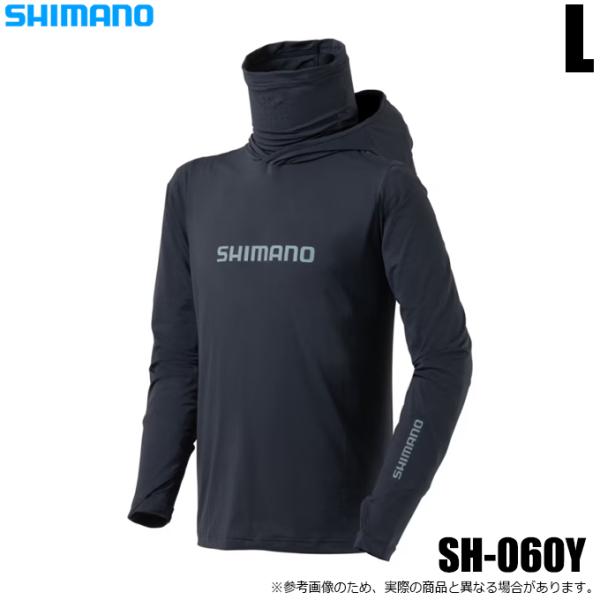 【SHIMANO サンプロテクション フーディーシャツ [SH-060Y]】フェイスマスク付き、UPF50+の紫外線カットフーディーシャツUPF50+の紫外線カット、サンプロテクション機能の生地を採用。ファイスマスク一体型で顔までカバーでき...