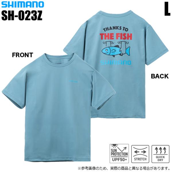 【SHIMANO ドライグラフィックTシャツ 】[SH-023Z]釣り場にも街にも。着込んで楽しむグラフィックTシャツ釣り人の高揚感を表現したオリジナルグラフィックをあしらった、ヘビーユース仕様のTシャツ。擦れや型崩れに強く、頻繁な着用や洗...