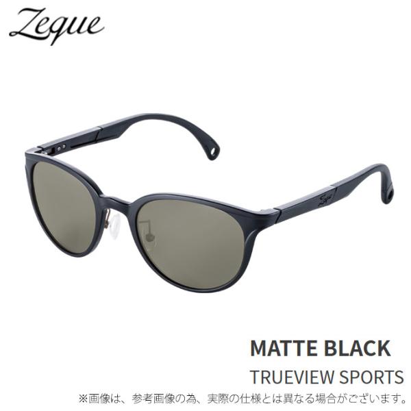 【Zeque(ゼクー) Juno(ジュノ) F-1840】MATTE BLACKTRUEVIEW SPORTS■FRAME COLOR：マットブラック■FRAME MATERIAL：ナイロン&amp;βチタン■FRAME SIZE：47□2...