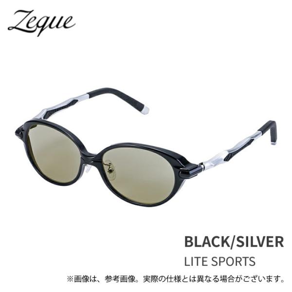 【Zeque(ゼクー) Belle(ベル) F-2085】BLACK/SILVERLITE SPORTS■FRAME COLOR：ブラック/シルバー■FRAME MATERIAL：ナイロン系樹脂＆βチタン＆アルミニウム■FRAME SIZE...