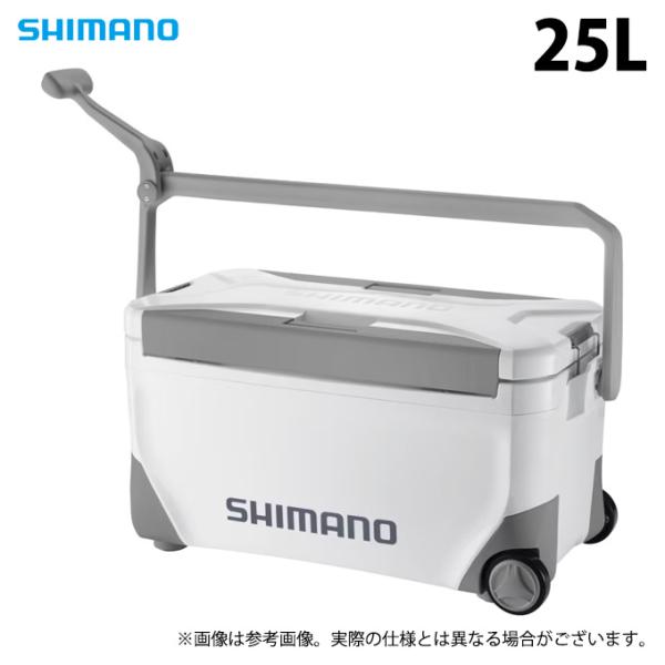 【スペーザ ライト 25L キャスター[NS-E25Y]】　シリーズ最軽量のキャスターモデル。良型の魚をすっきり余裕で収納可能最大50cmの魚を曲げずにまっすぐ収納が可能。専用設計された断熱材を全面に配置することで、I-CE値40hという高...