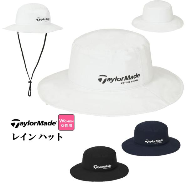 M20822|M20823|M20824 2026年 TaylorMade GOLF ゴルフ 高いレベルの耐水圧と透湿性を併せ持つ素材を使用したレインハット 男性用 耐水圧20,000mm 透湿性25,000g/m2/24hr 吸汗速乾スベ...