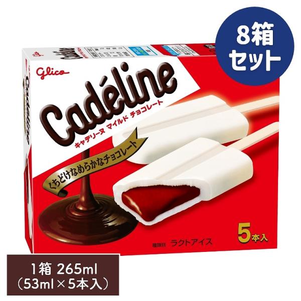 しっかりとしたチョコレートのおいしさ。くちどけなめらかなチョコレートをすっきりミルクアイスで包んだデザートバーアイス。