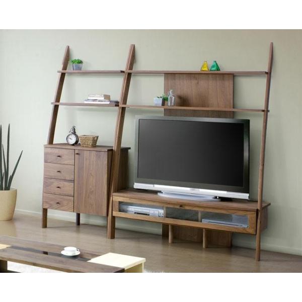 １３５ ＴＶボード ディープII ウォールナット材・オーク材の２種類から選択。引出しは、箱組でフルスライドレール付 ウォールナット材以外は受注後50日かかります 送料無料（玄関渡し）北海道・沖縄・離島は除く。ホルムアルデヒド規制対応、遊び心...