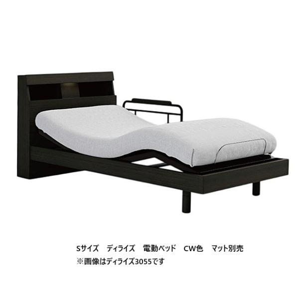 【開梱設置送料無料】ドリームベッド セミダブル 電動ベッド 2モーター D-Rise (ディライズ) 3053 ボトム高さ：22/29.5cm (継脚仕様) 3色対応：TRO/SW/CW 別売手すり/マット5タイプあり 開梱設置送料無料 北...