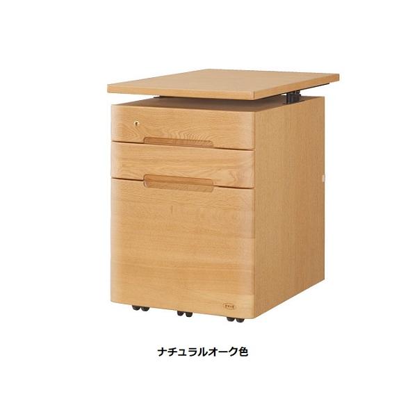 純国産品 浜本工芸学習デスク用 No.09昇降袖A素材：ナラ無垢材 (天板UV塗装) 塗色：3色対応 (NA / DA / CA) 受注生産送料無料 (玄関前配送) 北海道・沖縄・離島は見積もり。洗練されたデザインと圧倒的な収納力が自慢です...