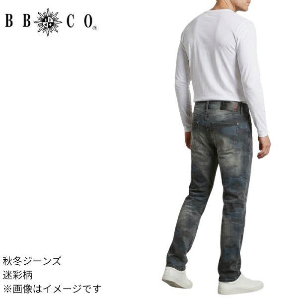 ブランド BBCOアイテム デニムパンツシーズン 秋　冬迷彩柄のパンツモード系な印象でやや細身のシルエットがおしゃれです